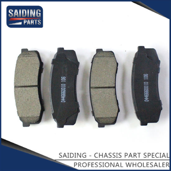Auto Parts 04466-60010 Car Rear Brake Pads for Toyota Land Cruiser ...